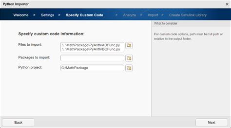 Import Python Code To Simulink Using Python Importer Wizard Matlab And Simulink