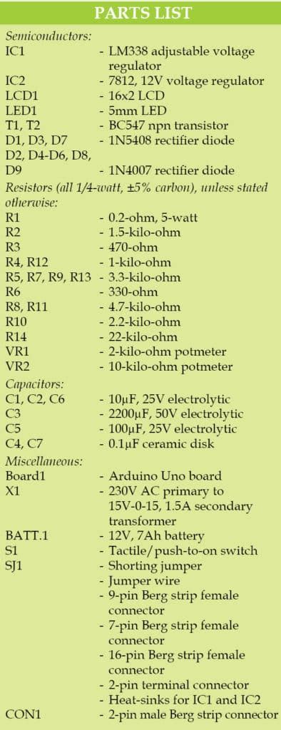 Arduino Controlled V Automatic Battery Charger Full DIY Project