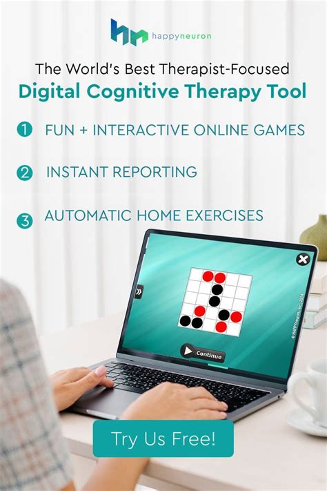 Free 30 Day Trial Of Happyneuron Pro Book A Meeting Today Cognitive Therapy At Home