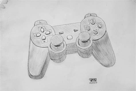 Ps3 Controller Drawing At Explore Collection Of