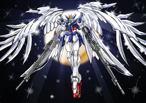Xxxg 00w0 Wing Gundam Zero Mobile Suit Gundam Wing Hd Wallpaper By