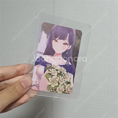 이세계 아이돌 릴파 생일 포카 굿즈 키덜트 중고나라