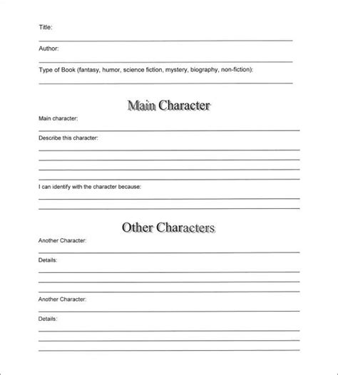 Summary Format Template 55 Koleksi Gambar