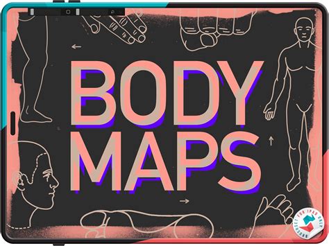 Body Maps Procreate Tattoo Body Template Set