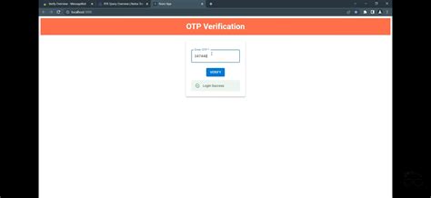 Github Ravishraj05otp Verification Reactjs This Is Used To Verify