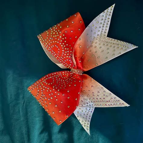 Rhinestone Pattern Cheer Bow Cut File Digital File Only Cheerbow