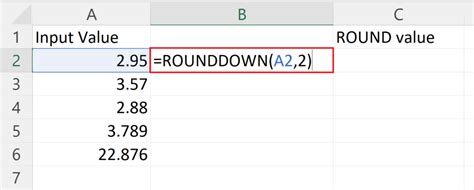 How To Use Rounddown Function In Microsoft Excel Spreadcheaters