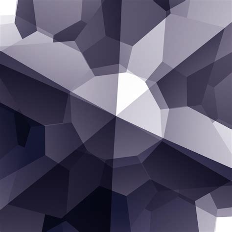 Premium Vector Abstract Vector Geometric 3d Background Grayscale Decorative Pattern