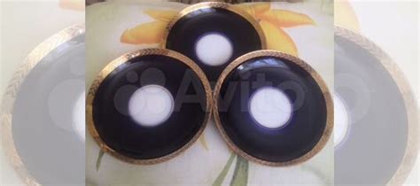 Блюдца лфз кобальт купить в Москве Товары для дома и дачи Авито