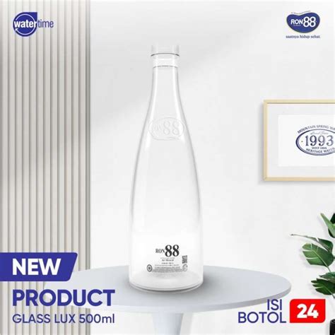 Promo Air Mineral Botol Glass Lux 500ml Kurir Instan Diskon 19 Di