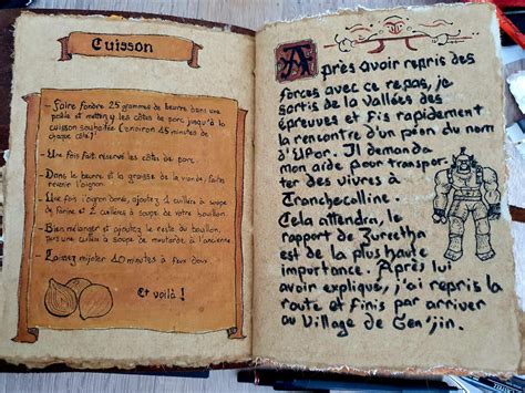 I Decided To Do A Diary Cookbook Of My New Classic Era Character [part