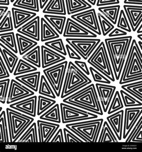 Abstract Mosaic Background Multiple Repeated Inner Triangles Large