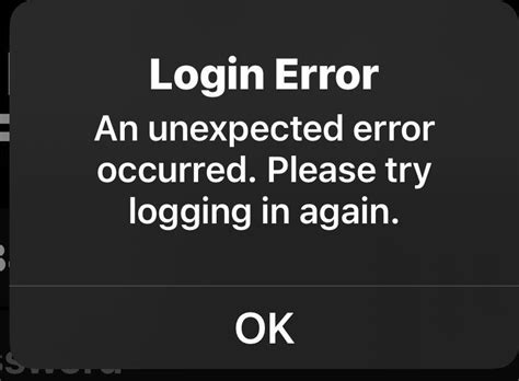 Full Month Of Getting This Error Any Time I Try To Login To Facebook Or