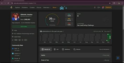 Datastructure C Leetcode Problemsolving Abhishek Chauhan