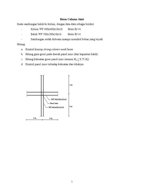 Pdf Beam Column Joint Steel Dokumen Tips