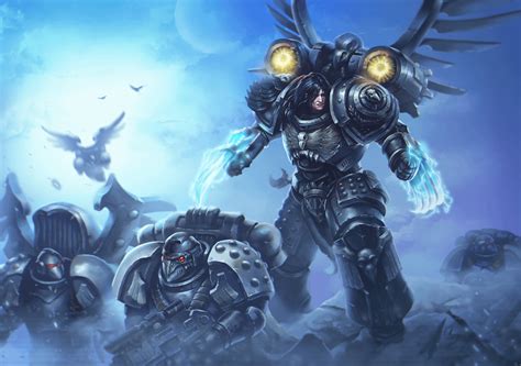 Corvus Corax And Raven Guard Legion By Vitaly Perevoshikov R