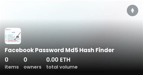 Facebook Password Md5 Hash Finder Collection Opensea