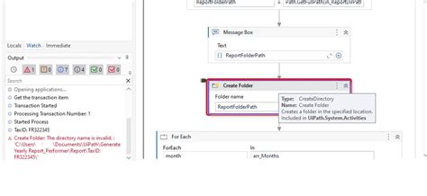 create folder issue activities uipath community forum