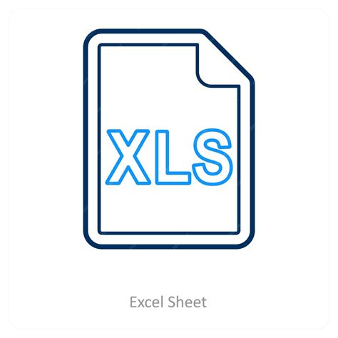 Premium Vector Excel Sheet And Excel Icon Concept