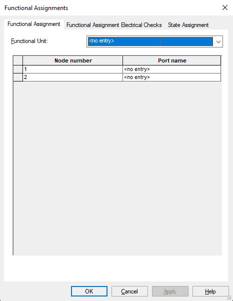 Functional Assignment Of Symbols