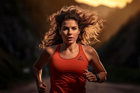 Premium Photo Running Background