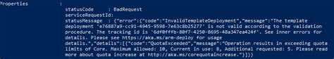 get inner error from azure rm command faultbucket