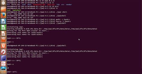 Research And Simulation Configuring Jaql In Your Hadoop Cluster