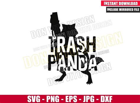 Trash Panda Rocket Racoon Svg Png Guardians Of The Galaxy Vol 2 Cut