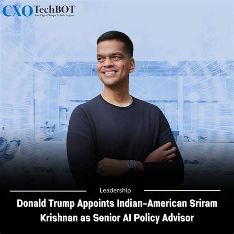 Cxo Techbot On Linkedin Artificialintelligence Sriramkrishnan Aileadership Whitehouse…