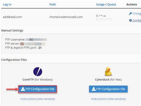 How To Configure FTP Clients In CPanel Eukhost