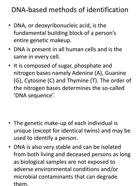 pdf dna based methods of identification dokumen tips