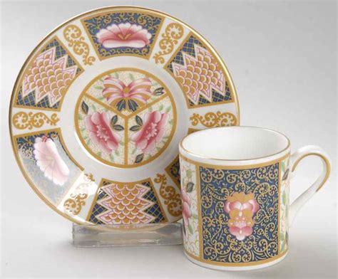 Java Flat Demitasse Cup Saucer Set By Coalport Replacements Ltd