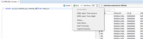 SQL Console In AiE SAP Community
