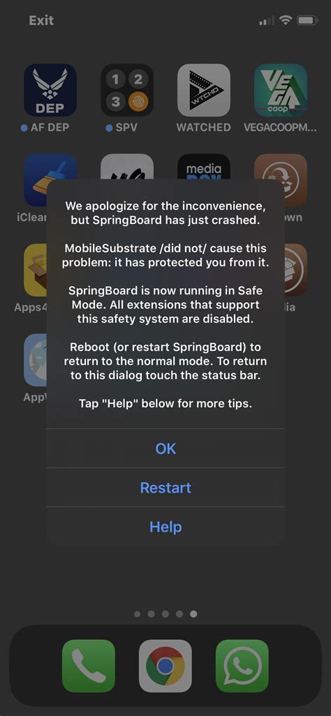 Help Springboard Randomly Crashes When I Open Apps Mostly Messages