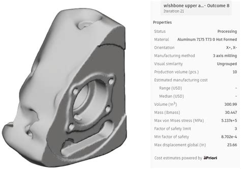 Generative Design 3 Axis Milling Giving Poor Results Autodesk Community