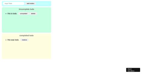 Vanilla Codesandbox