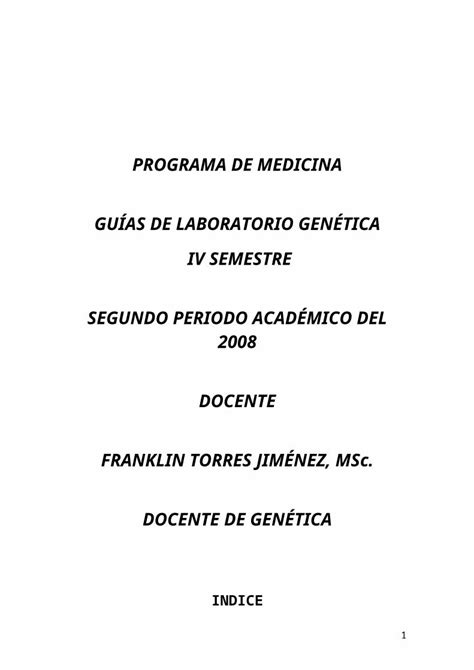 Doc Guíasdelaboratoriogenética Dokumen Tips