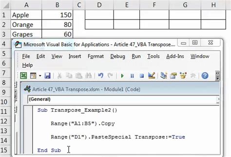 Vba Transpose Step By Step Top 2 Methods To Transpose In Vba