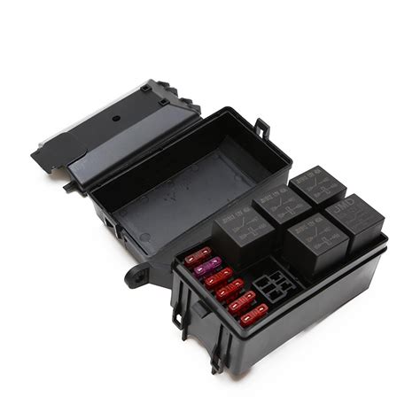 12 Way 6 Solt Customisable Dustproof Fuse Box Relay Module With Terminal Metallic 4 Or 5 Pins 6