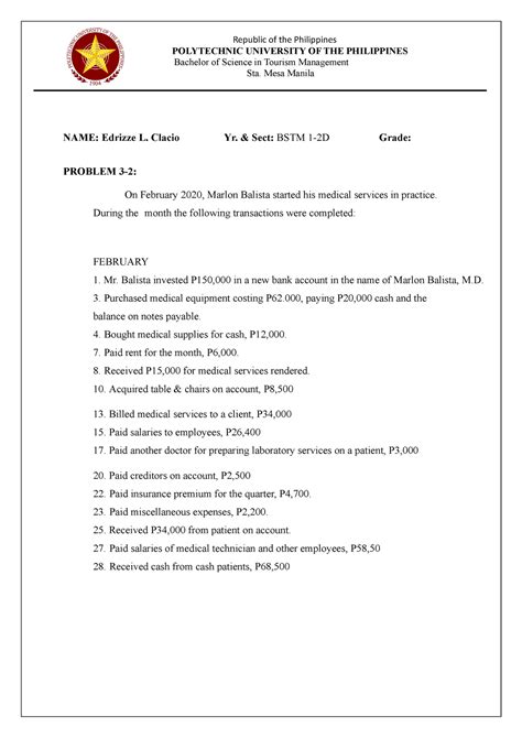 Midterm Assignment 3 Republic Of The Philippines Polytechnic