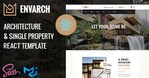 envarch single property react template site templates ft