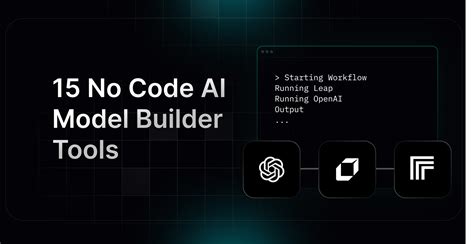 15 no code ai model builder tools to optimize your business