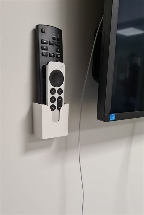 Simple Wall Mounted Tv Remote Holder Digital File Etsy