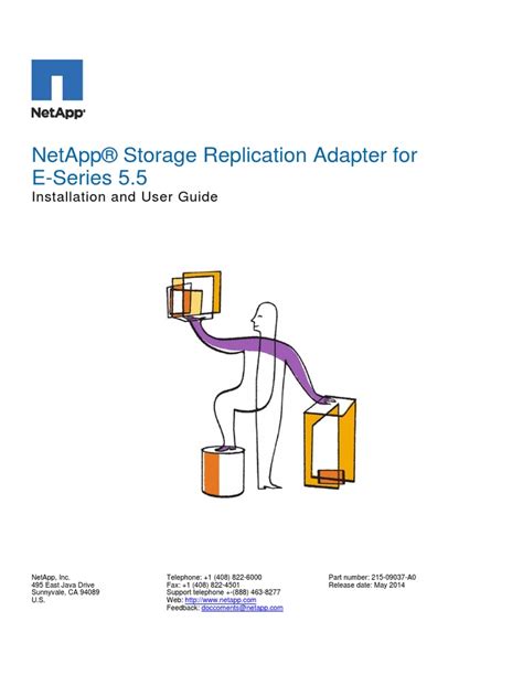 Netapp® Storage Replication Adapter For E Series 5 5 Installation And User Guide Pdf