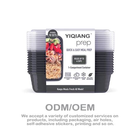 Disposable Containers For Meal Prep Yiqiang Plastic
