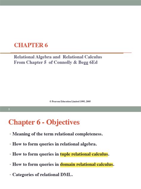 Chapter06 Download Free Pdf Relational Model Databases