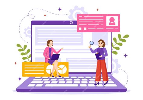 Premium Vector Software Testing Vector Illustration With Application