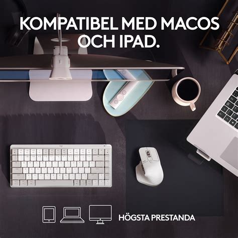 Logitech Mx Master 3s För Mac Trådlös Datormus Ergonomiska Möss