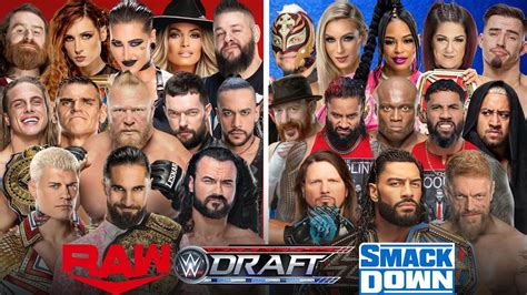 Wwe Draft 2023 Full Results Youtube