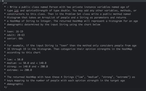 solved ke write a public class named person with two private